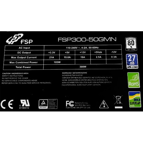 FSP FSP300-50GMN 300W - Computer, server power supply