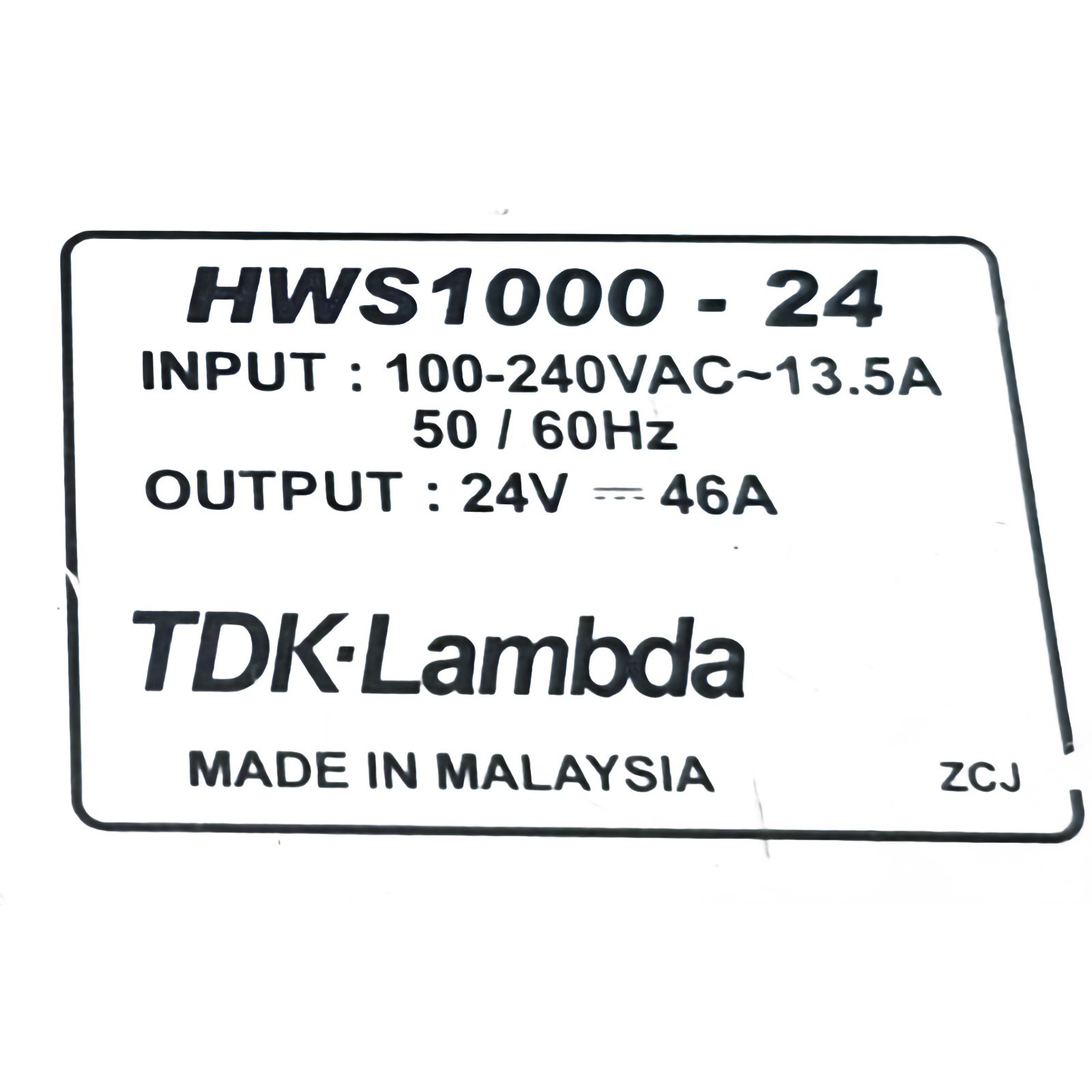 TDK-Lambda HWS1000-24 1104w - Alimentation électrique ordinateur, serveur